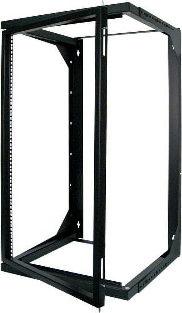 Vertical Cable 20U Open Wall Mount Frame Rack with Hinge - Adjustable ...