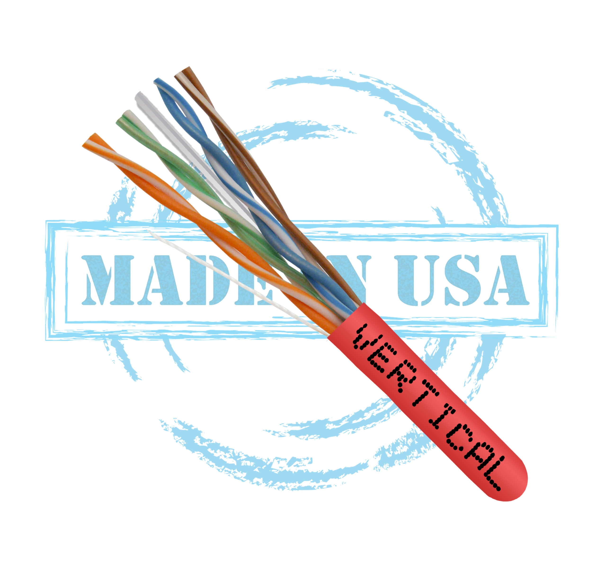 Vertical Cable CAT6 CMP Plenum Cable 1000ft – 23AWG Solid Copper, ETL ...