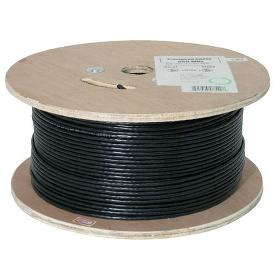 Vertical Cable Cat5e Ethernet Cable, 350 Mhz, UTP, UV Jacket, Outdoor ...