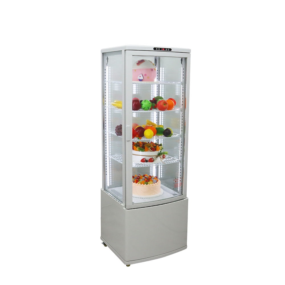 Vertical Cakes Showcase Drinks Fridge Floor Standing Display Cabinet ...