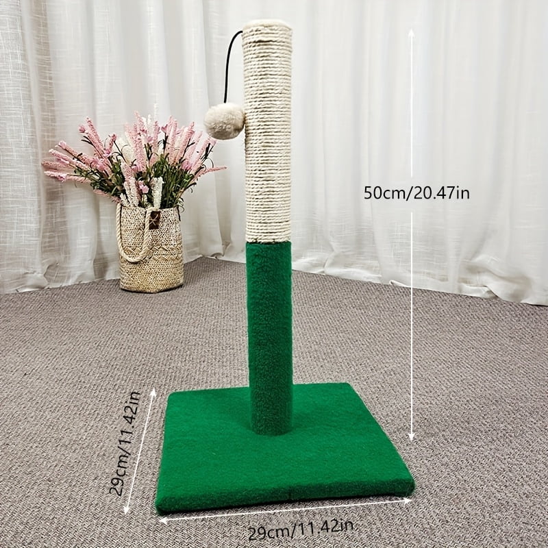 Vertical Cat Scratching Post with Double Texture - Durable, Comfortable ...
