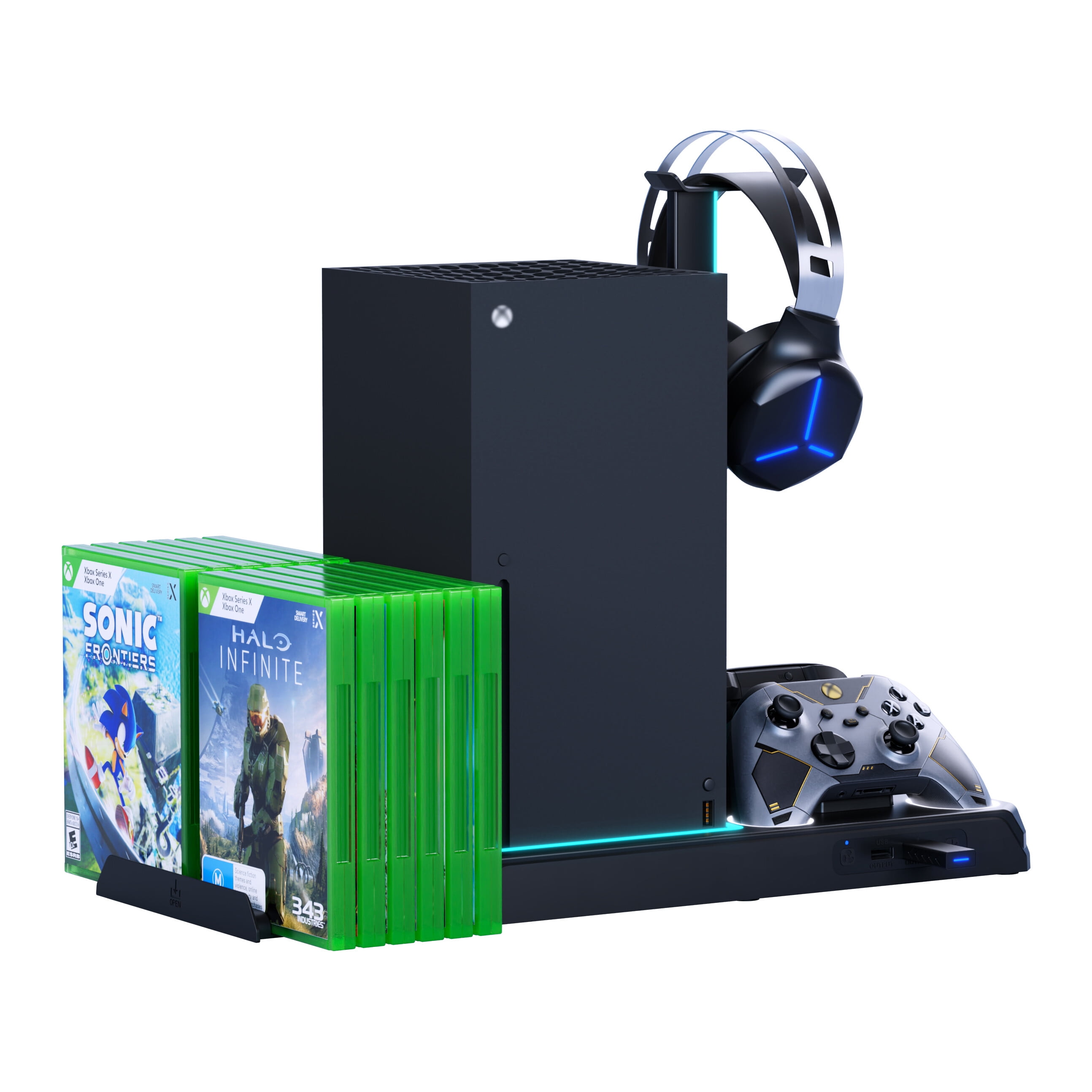 Vertical Charging Stand with Cooling Fan for Xbox Series X/S - Walmart.com