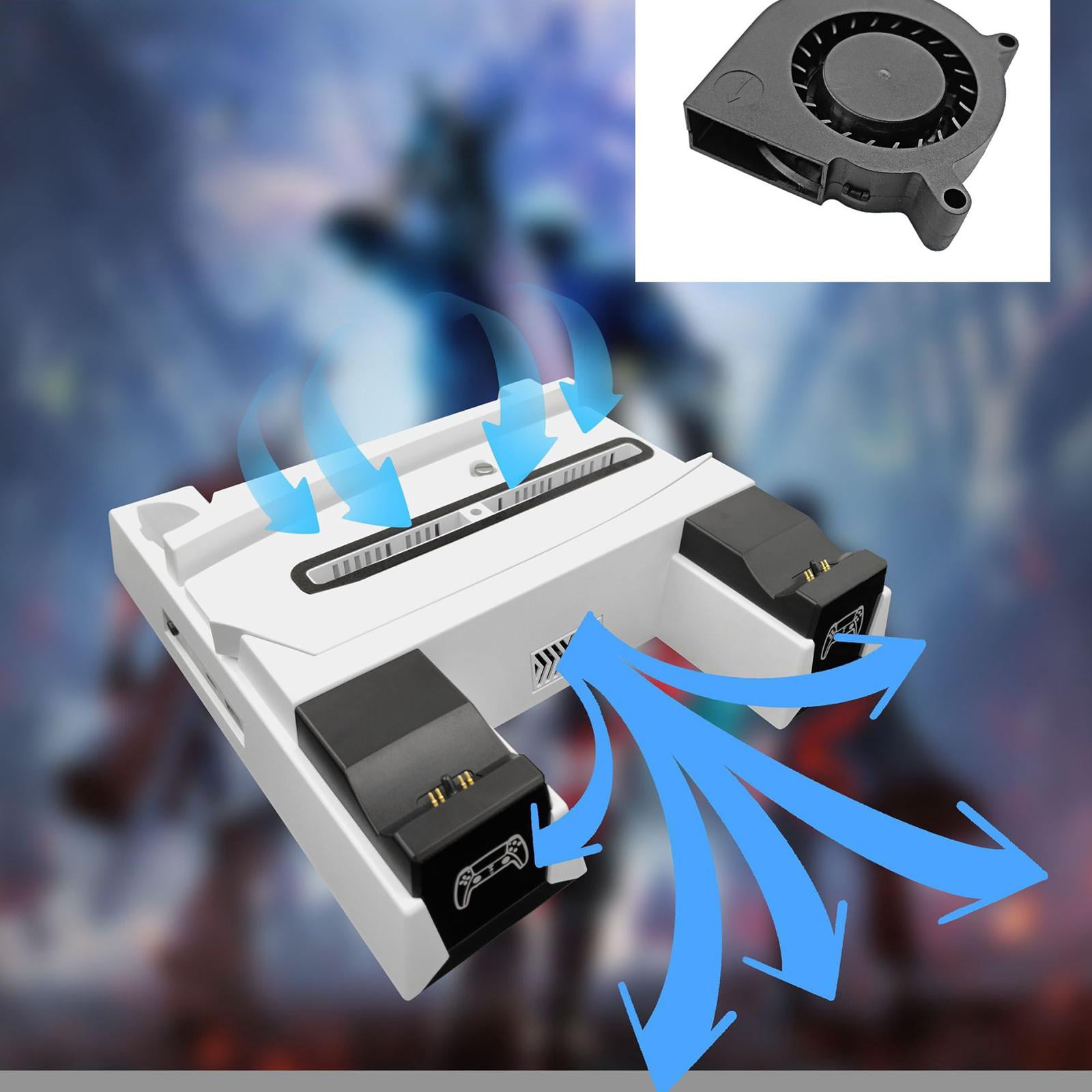 Vertical Cooling Fan/ Fast Fan Multifunctional Headph Hook/ Dual ...