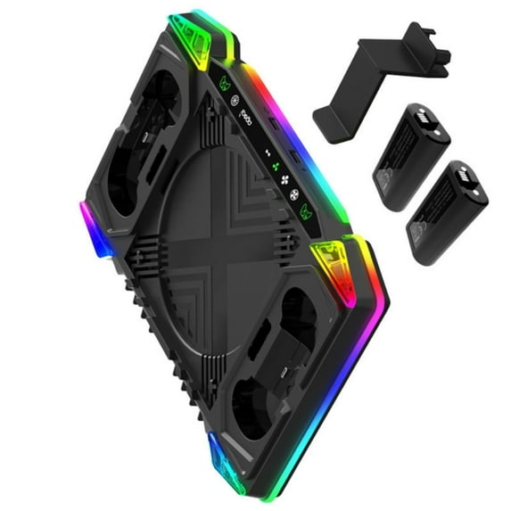 Vertical Cooling System with Light Cooling Fan Charging Base for Series ...