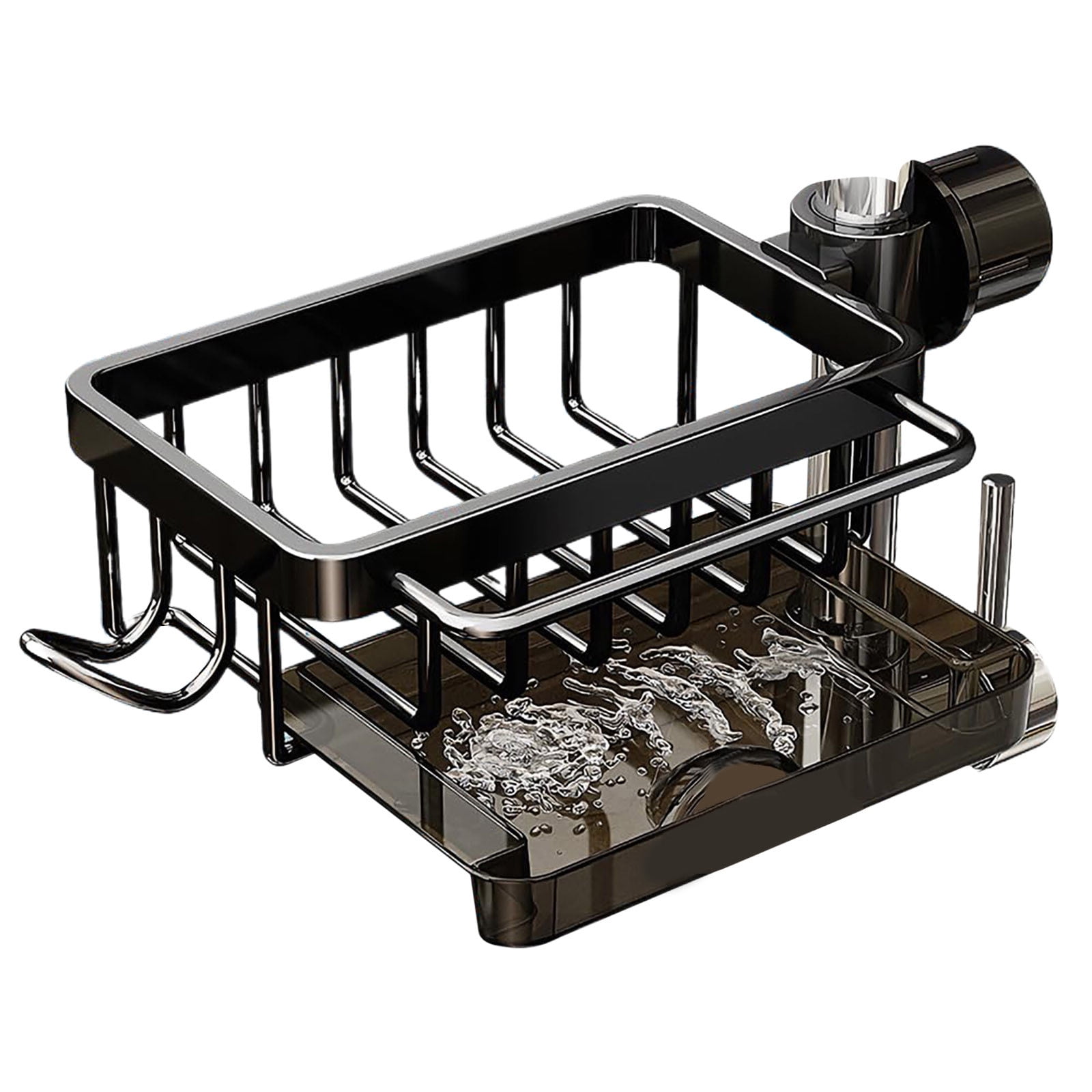 Vertical Dish Storage above Dish Rack Organization Kitchen Wall Mounted ...