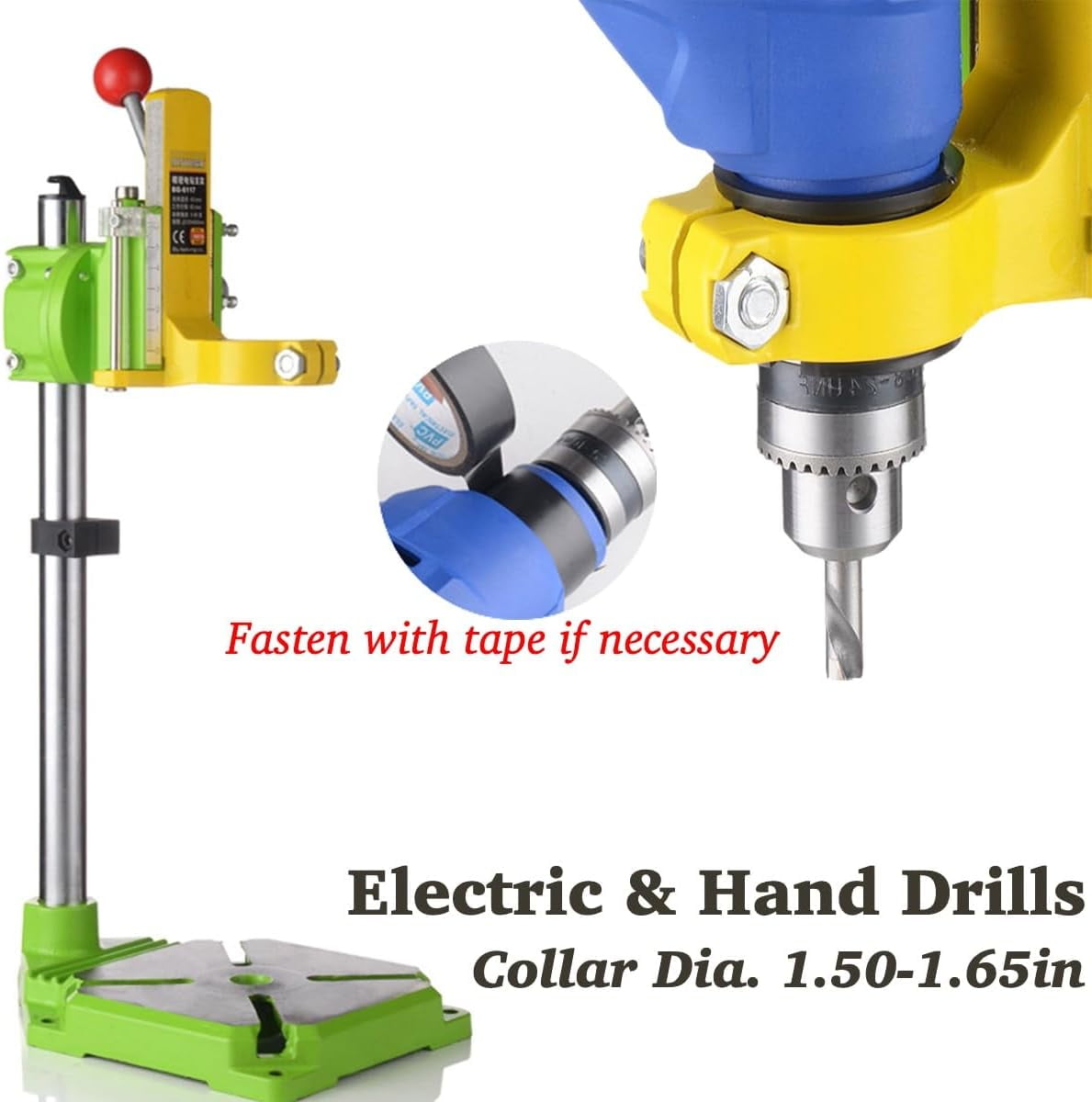 Vertical Drill Stand, Benchtop Drill Press Stand for Electric & Hand ...