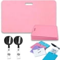 Vertical Erasable Badge Note, Reusable Silicone Erasable Badge Notepad ...