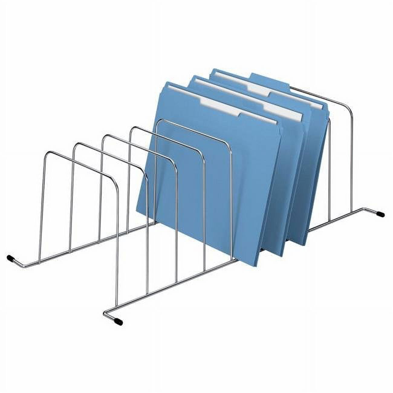 Vertical File Organizer For Desktop Or Drawers, - 11.5 x 23.25 x 7.5 In ...