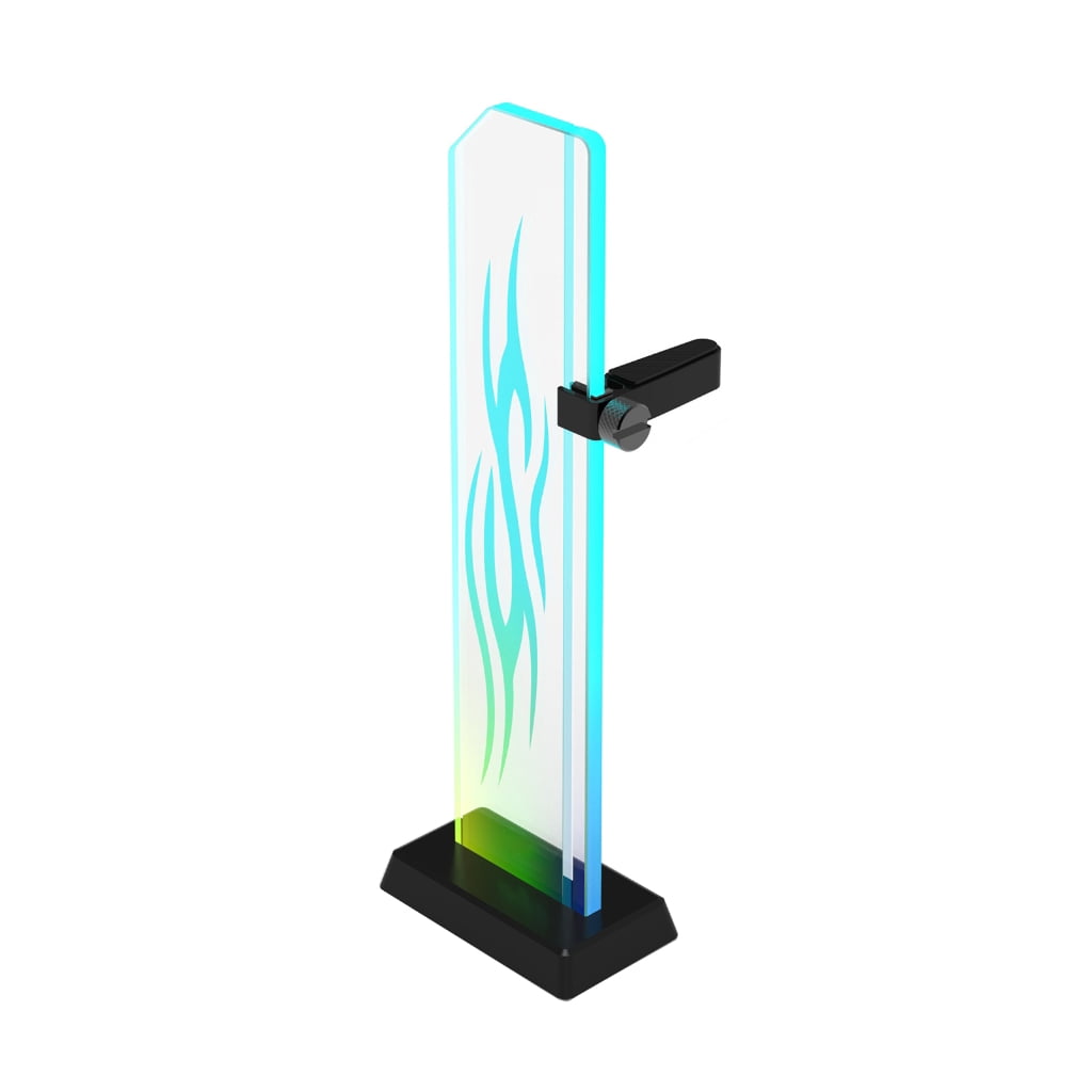 Vertical GPU Support Bracket Tempered Glass 5V ARGB Bracket Computer ...
