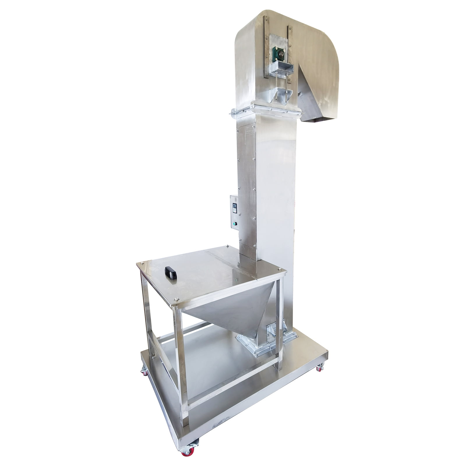 Vertical Granule Bucket Elevator Conveyor Feeder Automatic Rice Nut ...