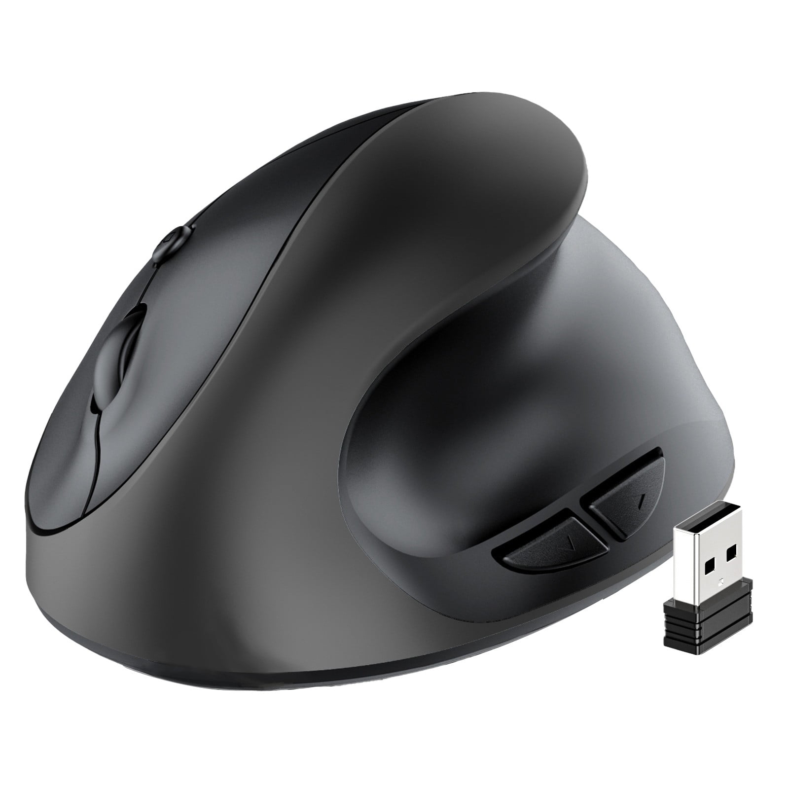 Vertical Grip Wireless Mouse - Charging, Silent - for Designers/Artists ...