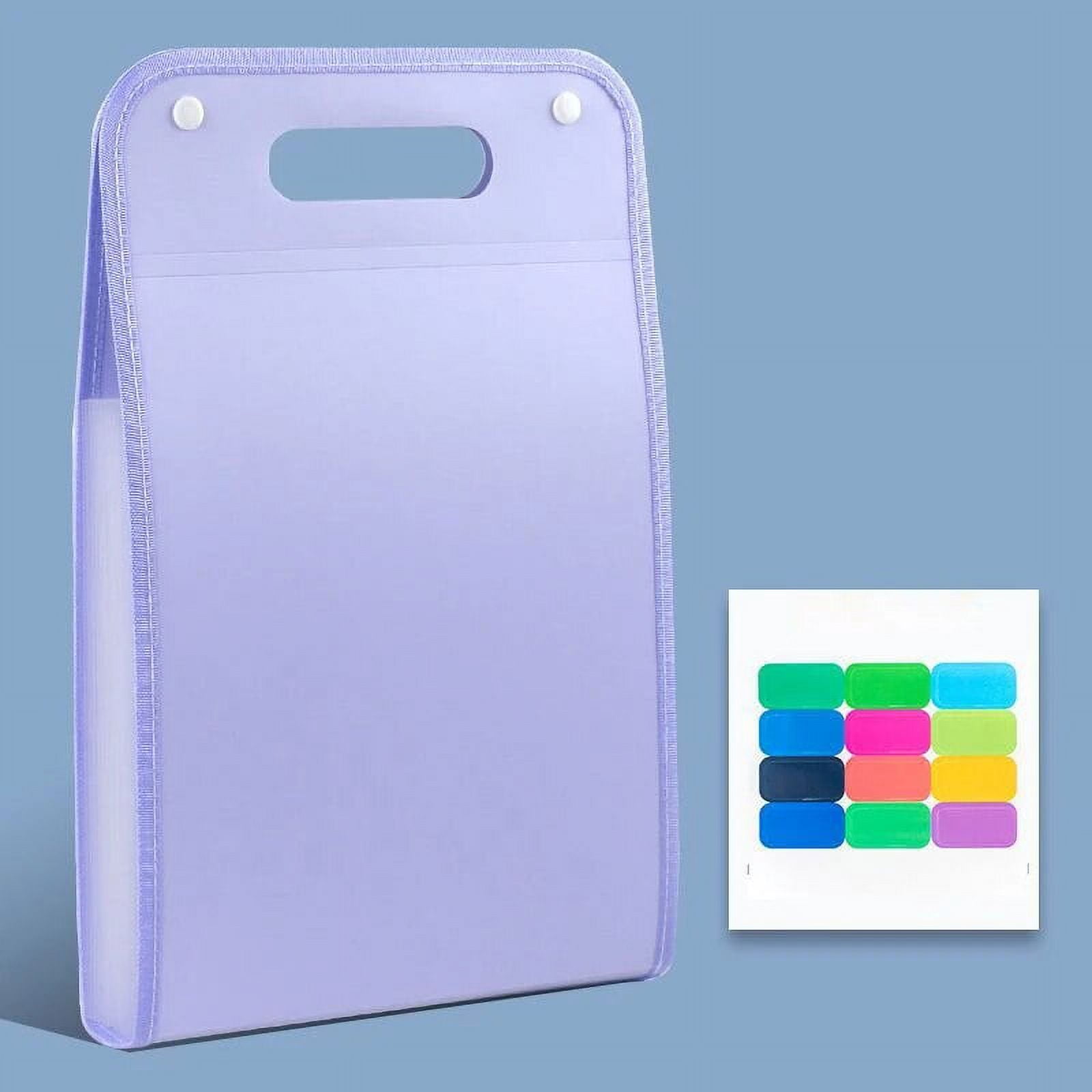 Vertical Hand-held Organ Bag A4 Paper File Folder Large Capacity Multi ...