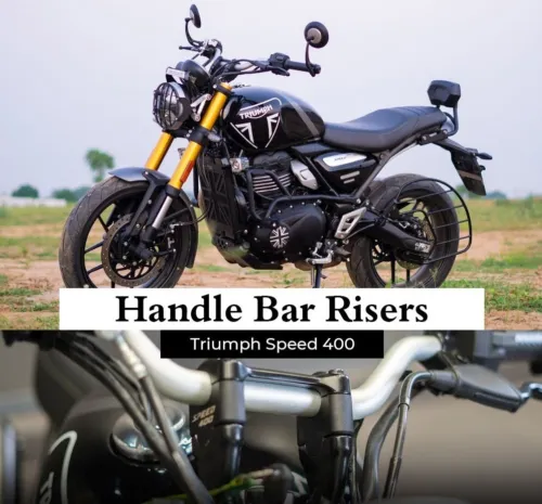 Vertical Handle Risers for TRIUMPH SPEED 400 - Walmart.com