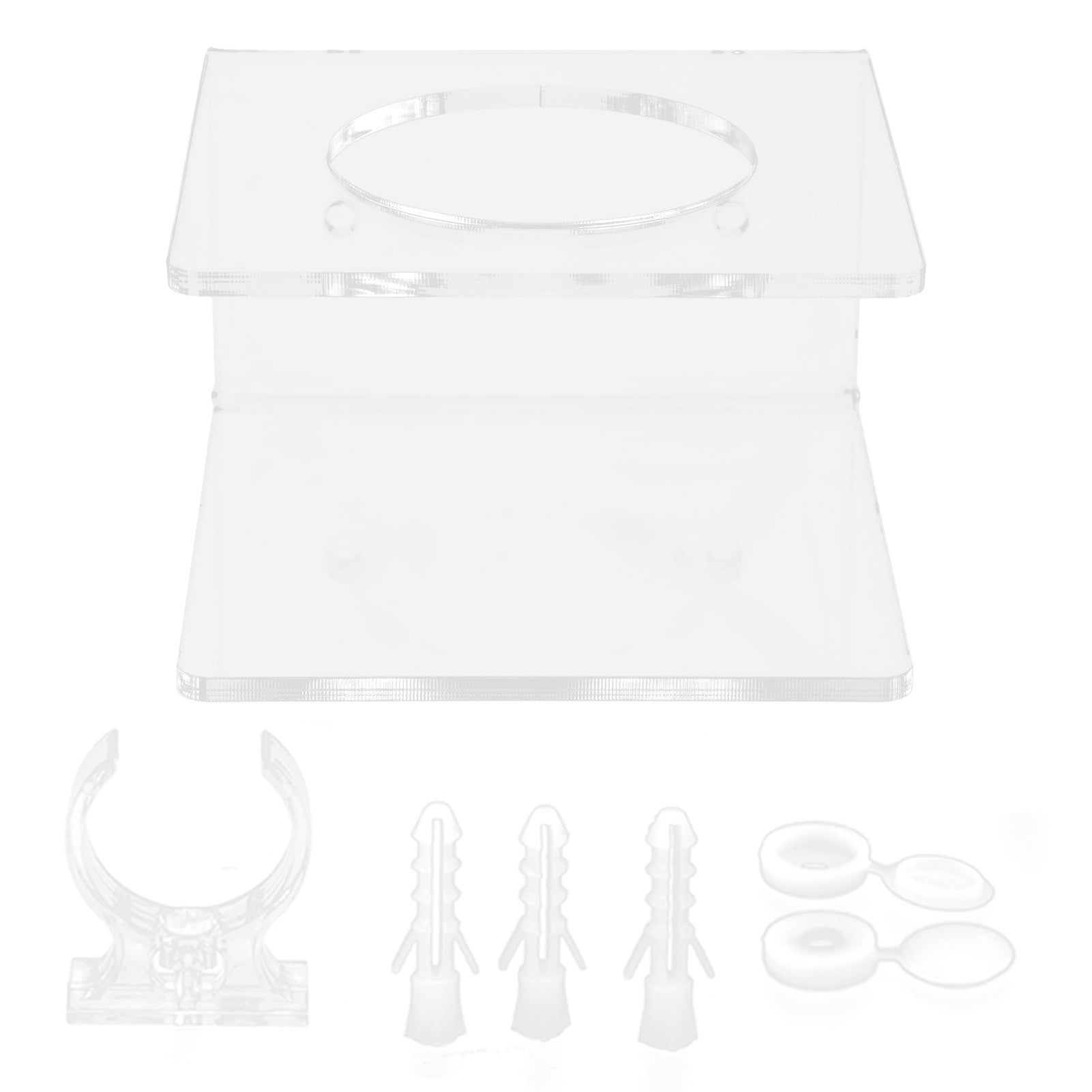 Vertical Holder for Home Decor Transparent Acrylic Wall-Mounted Sword ...