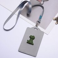 Yesbay Double Sided Transparent Employee ID Card Holder with Lanyard ...