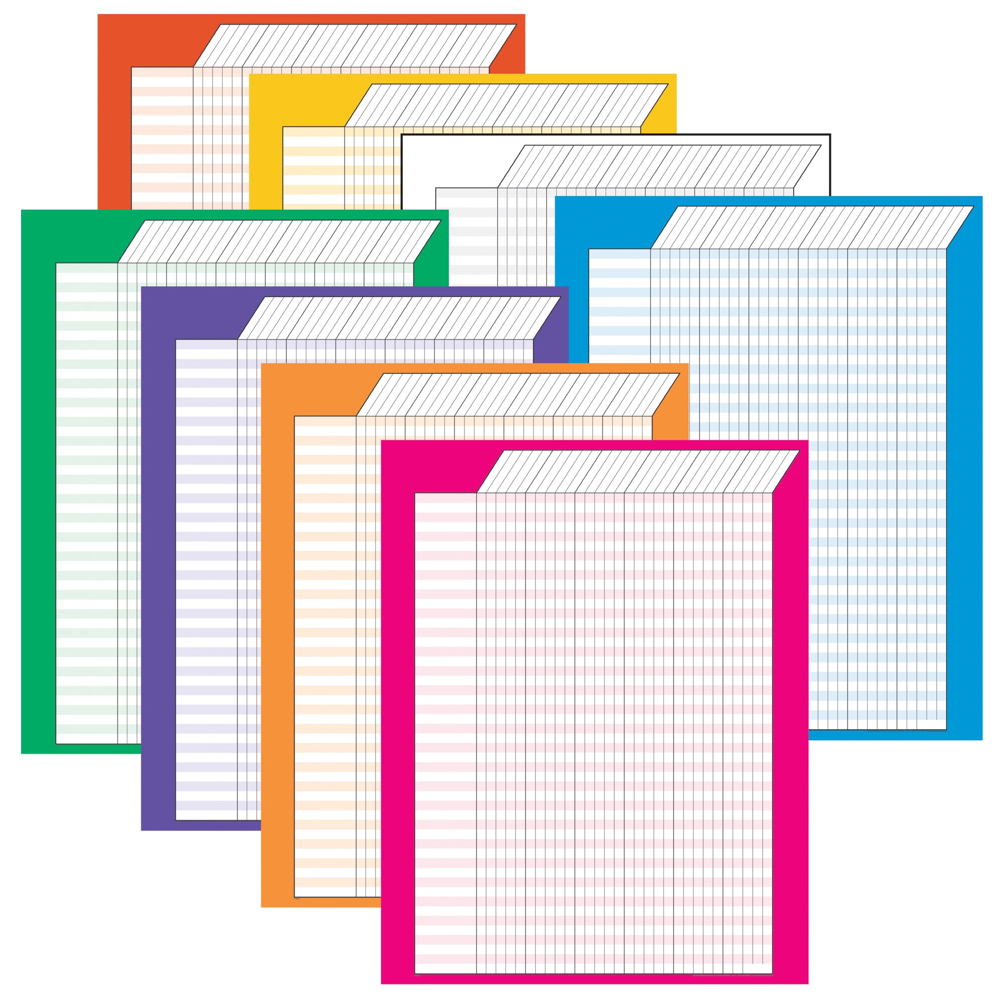 TREND Vertical Incentive Charts, 22" x 28", Jumbo Variety Pack - Pack ...