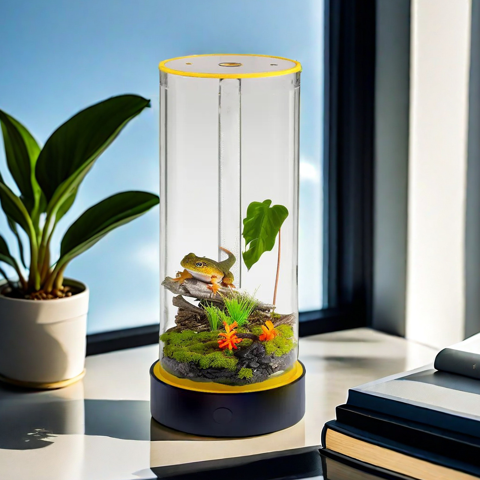 Vertical Insect Terrarium, Reptile Tank, for Tarantula Butterfly Larvae ...