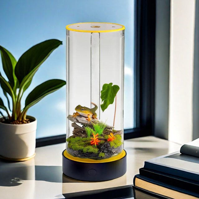 Vertical Insect Terrarium, Reptile Tank, for Tarantula Butterfly Larvae ...