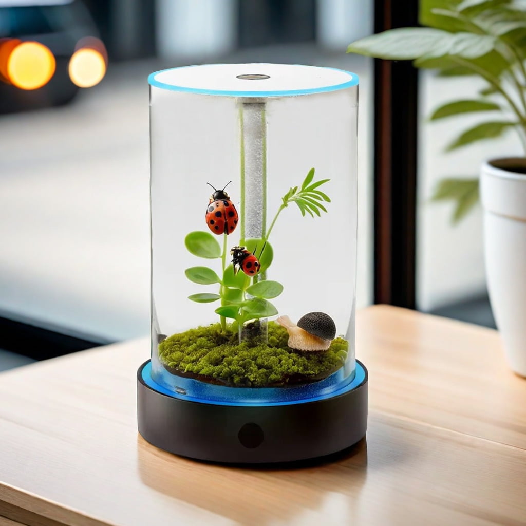 Vertical Insect Terrarium, Reptile Tank, for Tarantula Butterfly Larvae ...