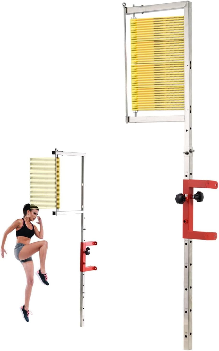 Vertical Jump Tester Wall Mount,Jump Measuring Tool,3.9FT-11.5FT ...