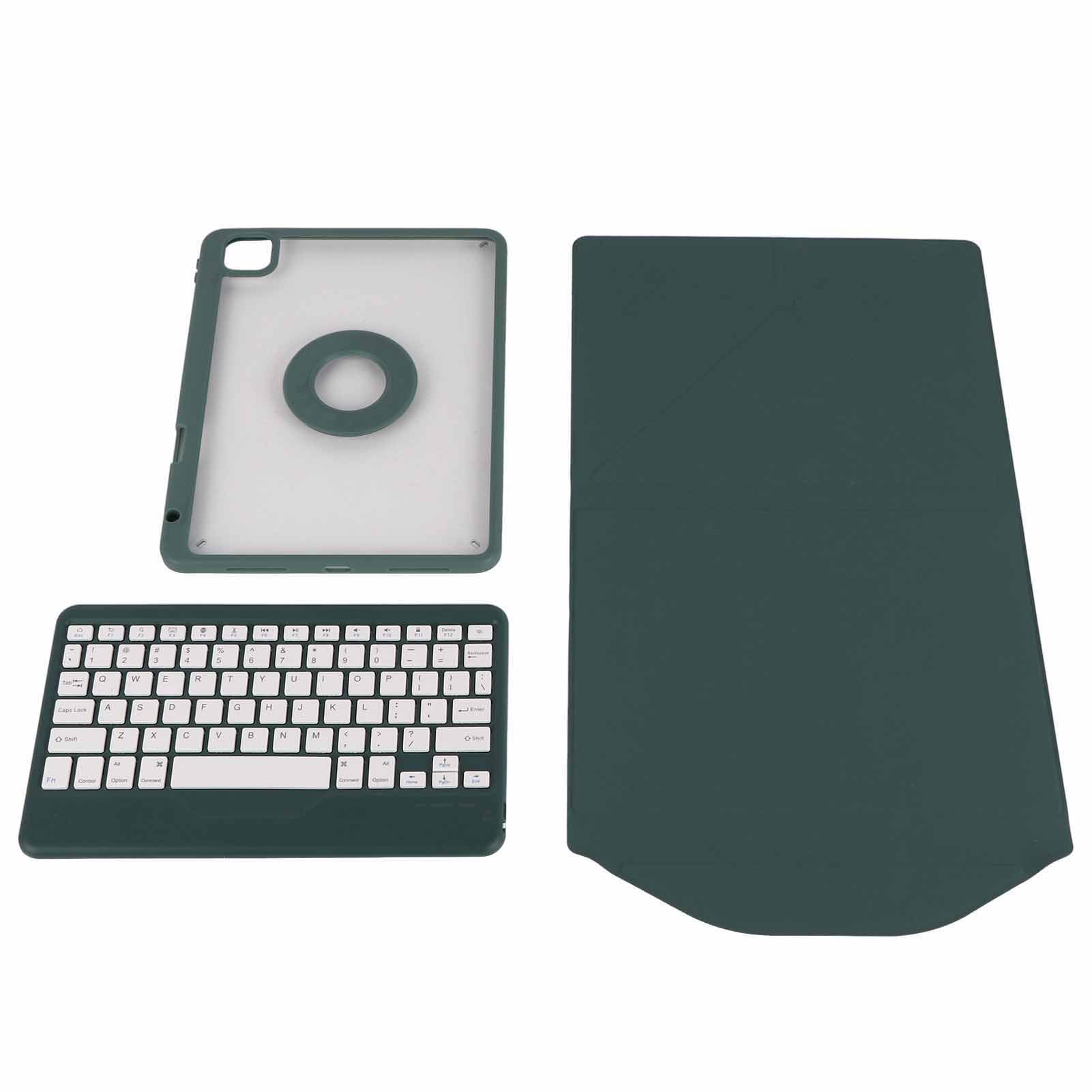 Vertical Keyboard with Case Dark Green Ergonomic Magnetic Detachable ...