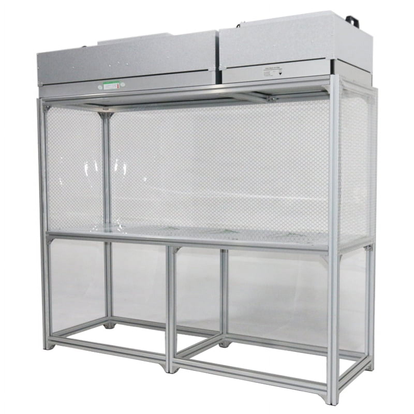 Vertical Laminar Dust Free Room Flow Hood Air Flow Clean Workbench with ...