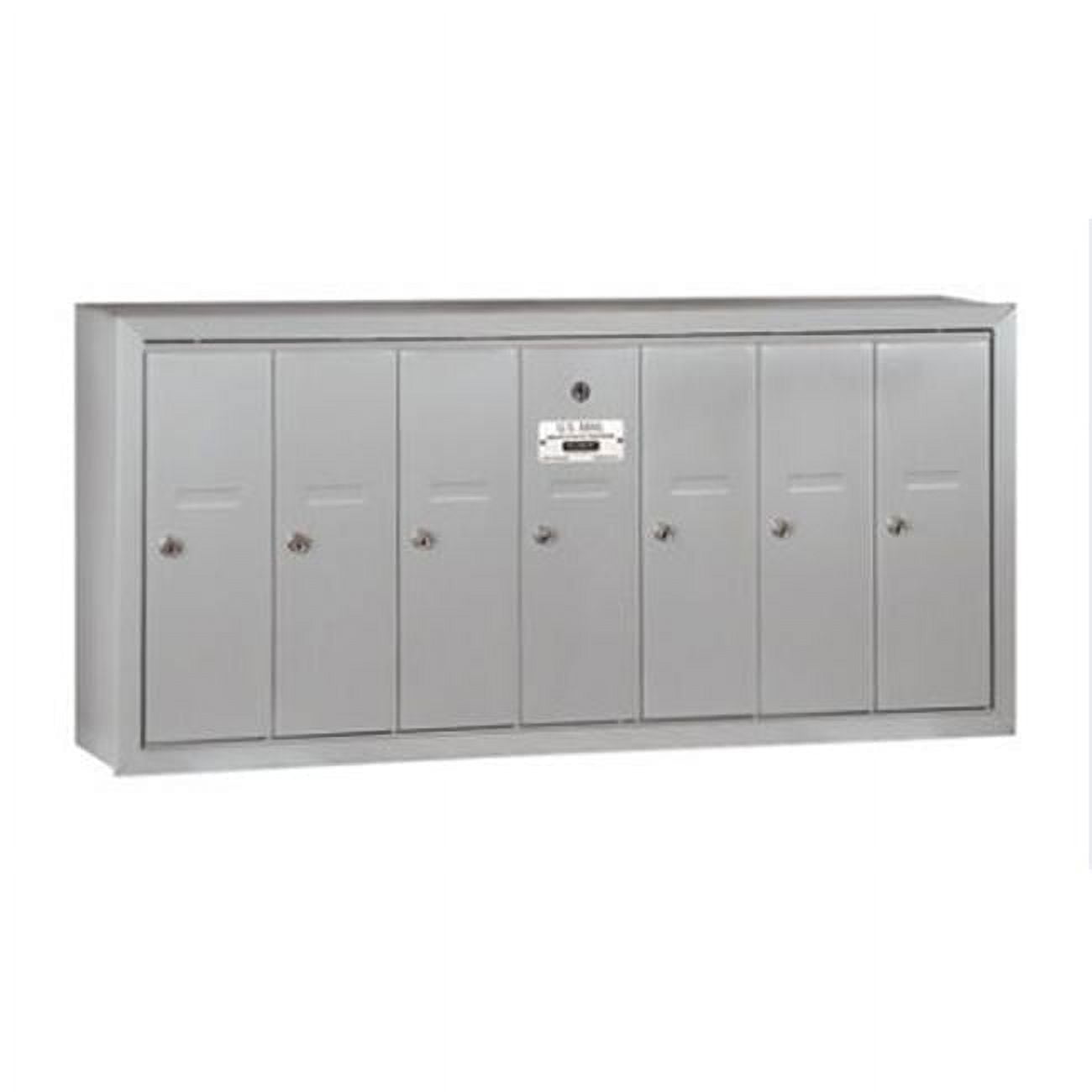 Vertical Mailbox - 7 Doors - Aluminum - Surface Mounted - Private ...