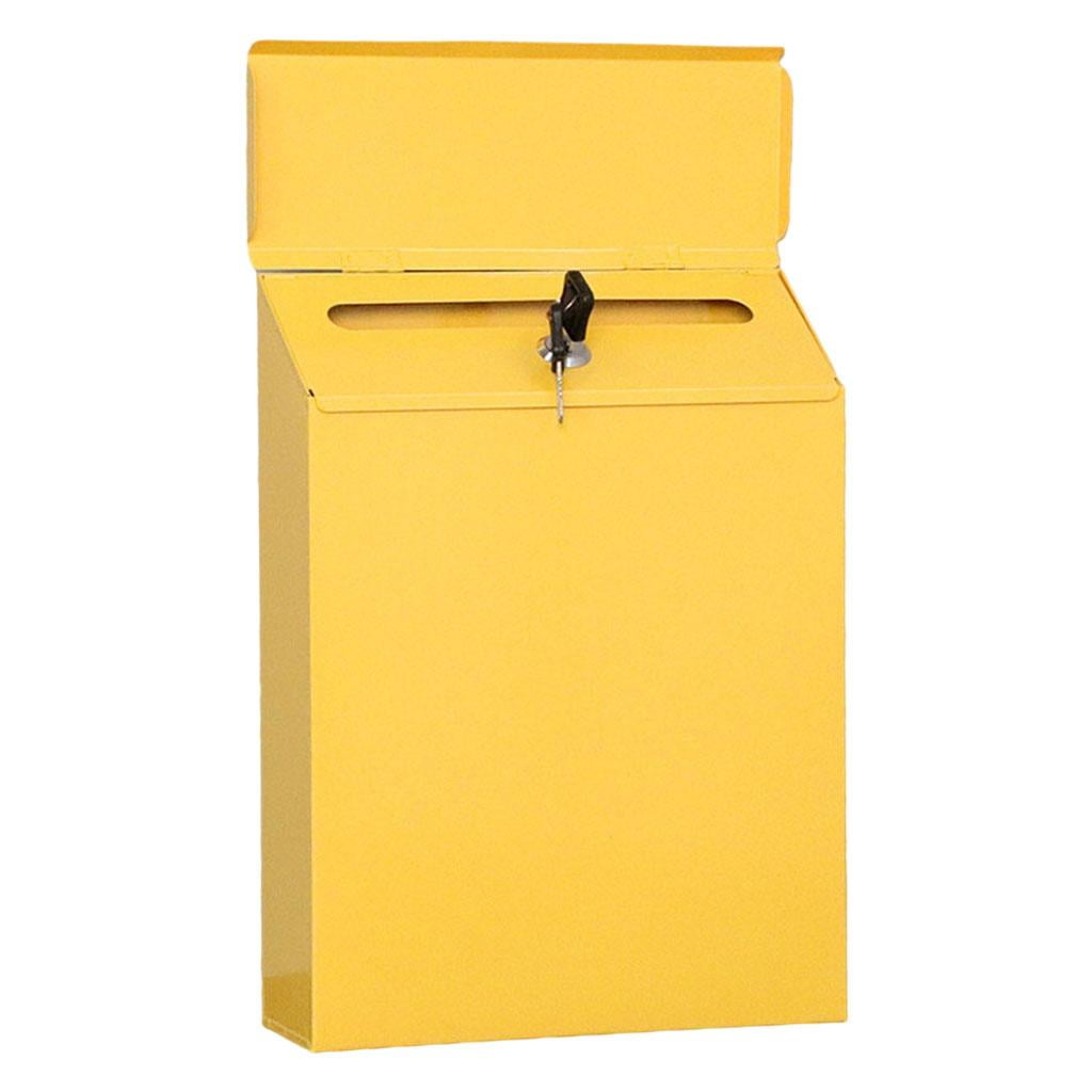 Durable Vertical Mailbox, Hanging Wall Mount Envelopes & Newspapers Box ...