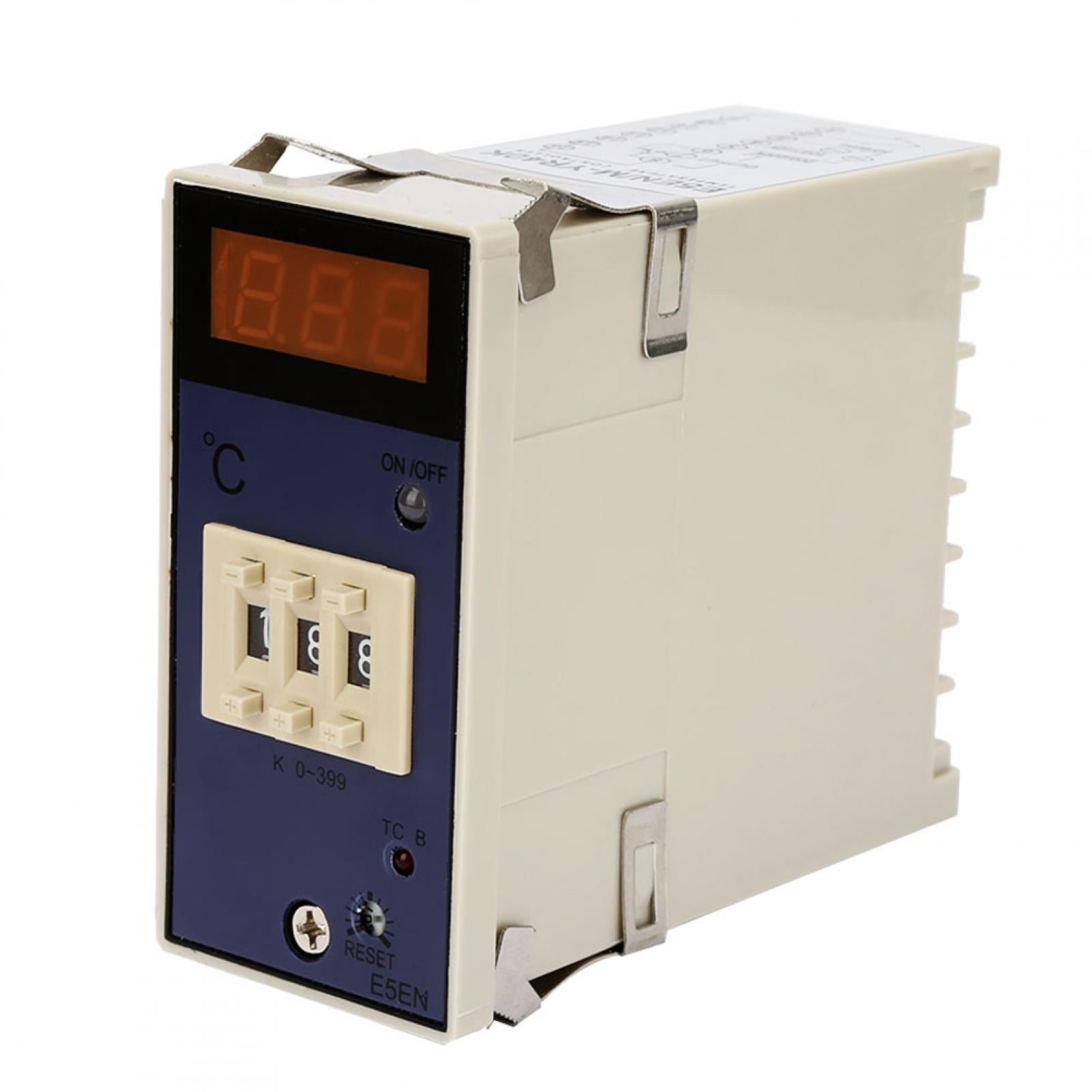 Vertical ON/OFF Digital Temperature Regulator Controller E5EN Sensor K ...