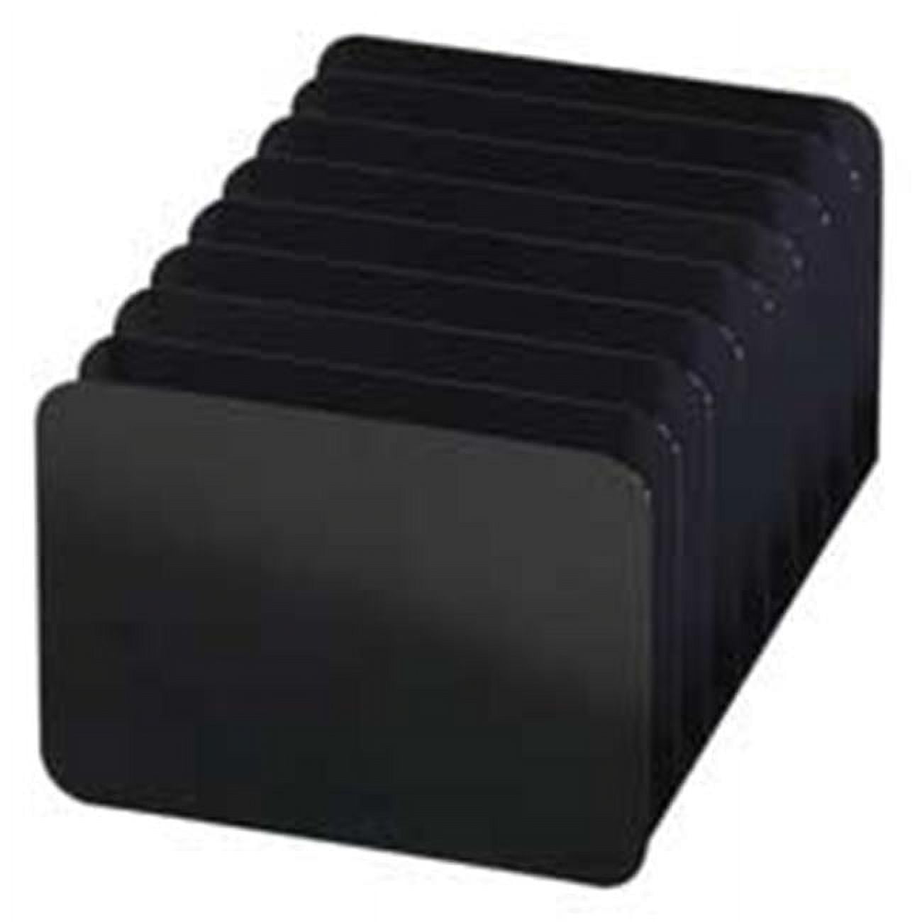 Vertical Organizers- 6 Sections- 12in.x11in.x8-.13in.- Black - Walmart.com