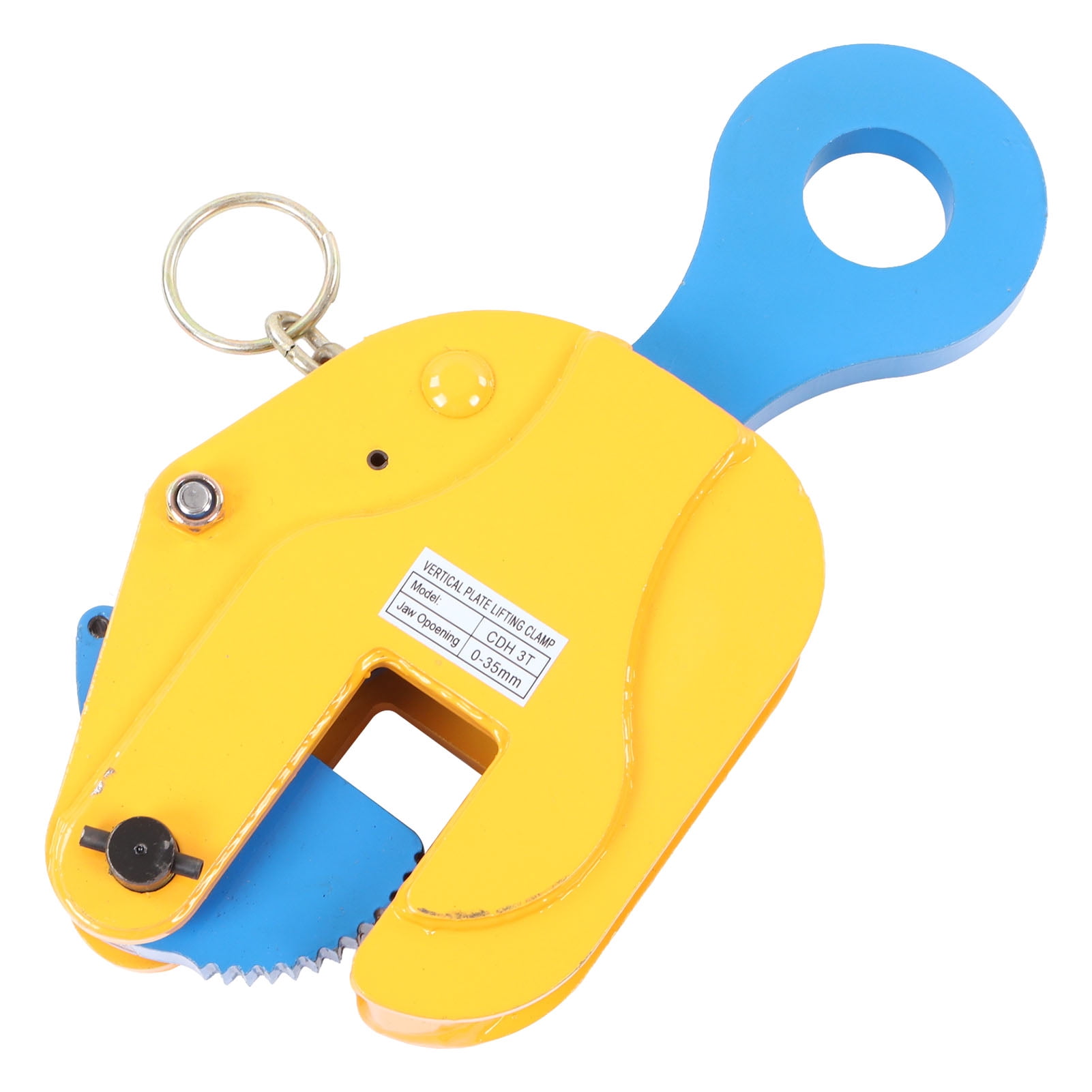 Vertical Plate Clamp 3T 6614lbs Load Capacity 35mm Jaw Opening Steel ...