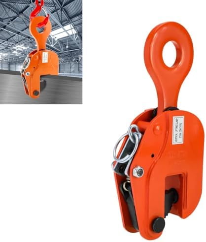 Vertical Plate Lifting Clamp Metal Steel Plate Transportation Clamps 2T ...