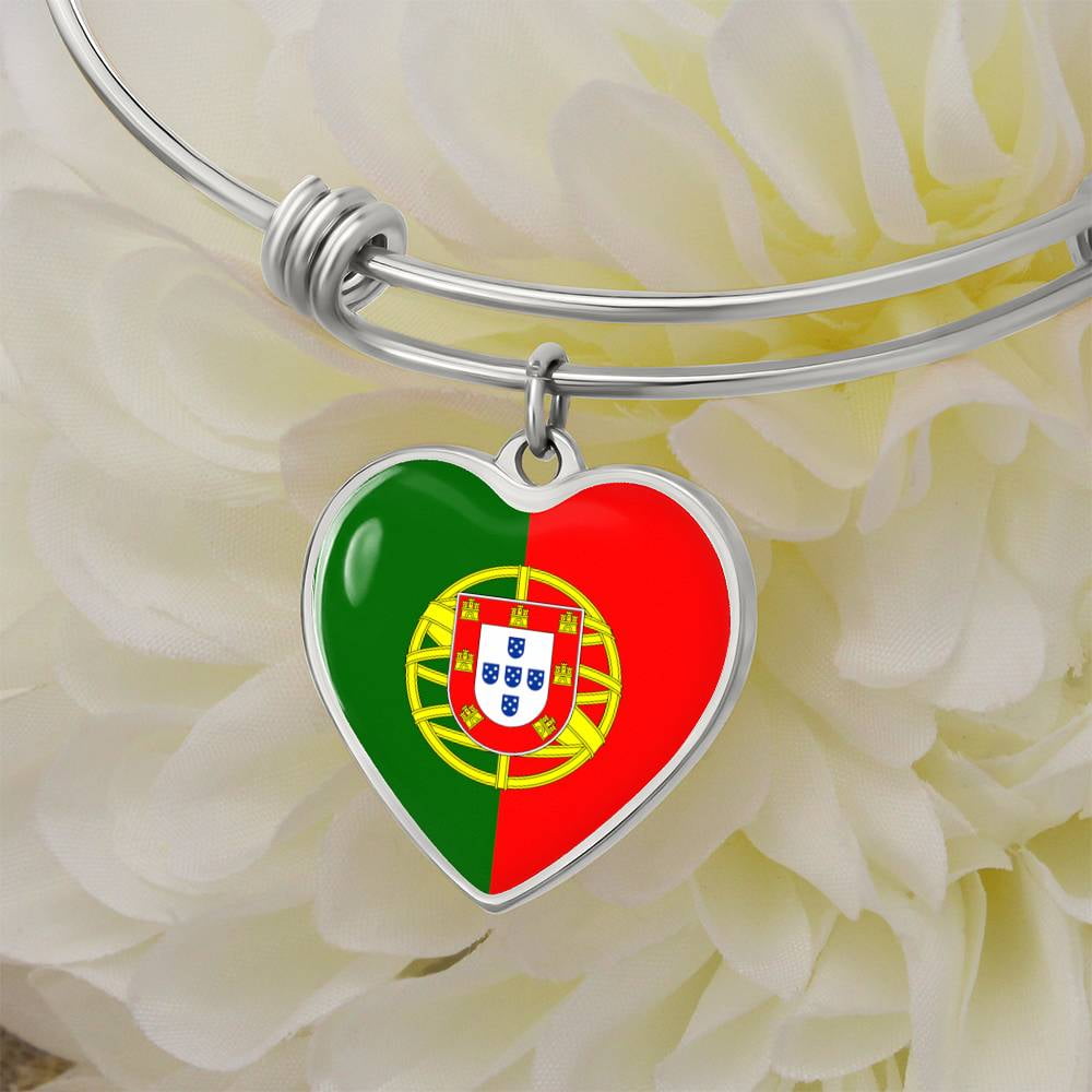 Vertical Progress Pride Flag Heart Bangle, Updated Pride Flag ...