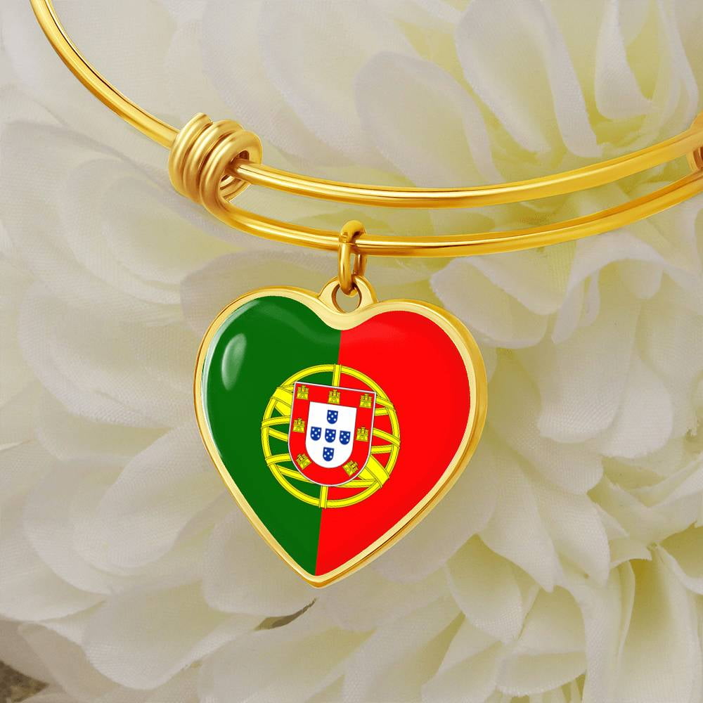 Vertical Progress Pride Flag Heart Bangle, Updated Pride Flag ...