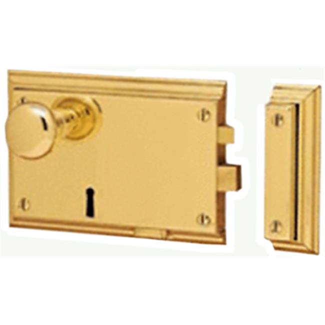 Vertical Rim Lock Set, Satin Brass - Walmart.com
