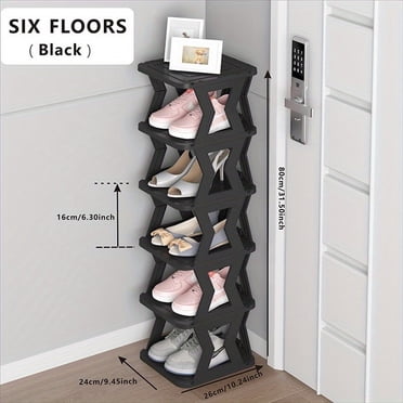 Jowenia 8 Tiers Shoe Rack Vertical Shoe Tower Shoe Organizer Shelf for ...
