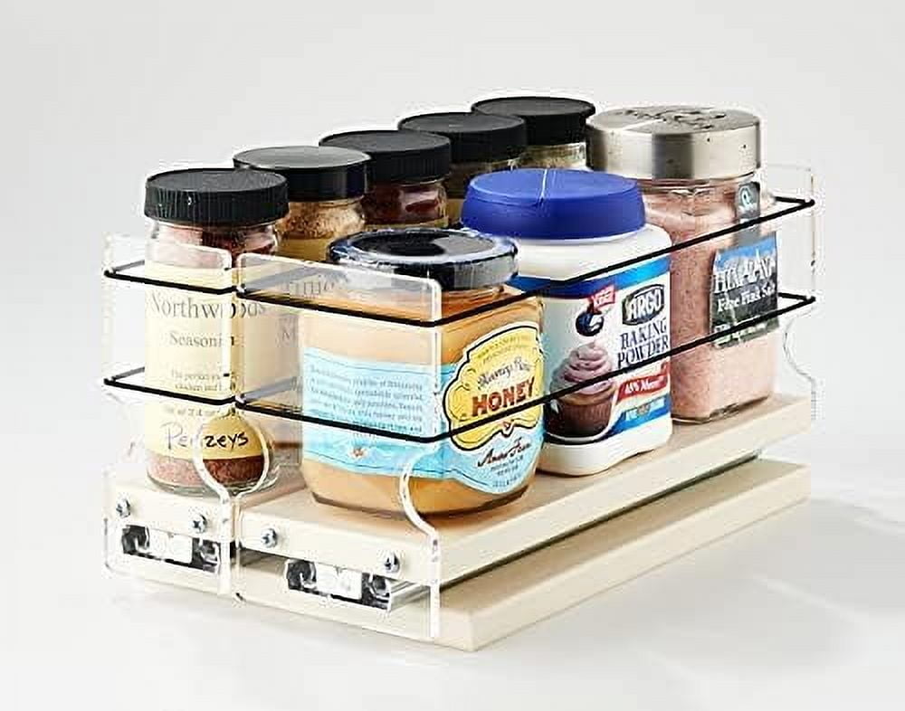 Vertical Spice Combo Spice Rack Drawer - Pull Out Pantry Organizers and ...