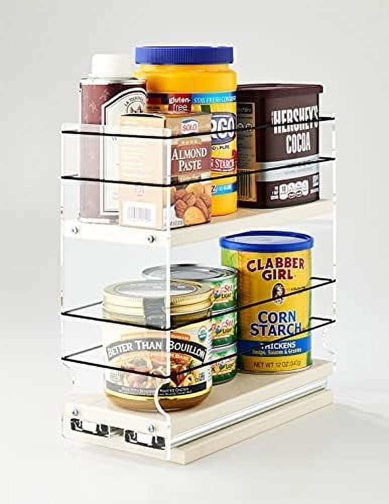 Vertical Spice - Sliding Spice Rack - Pull Out Spice Rack for Inside ...