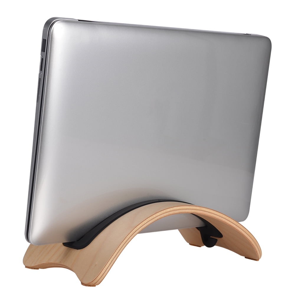 Vertical Stand, Birch Wooden Stander Birch Wood Tablet Laptop Display ...