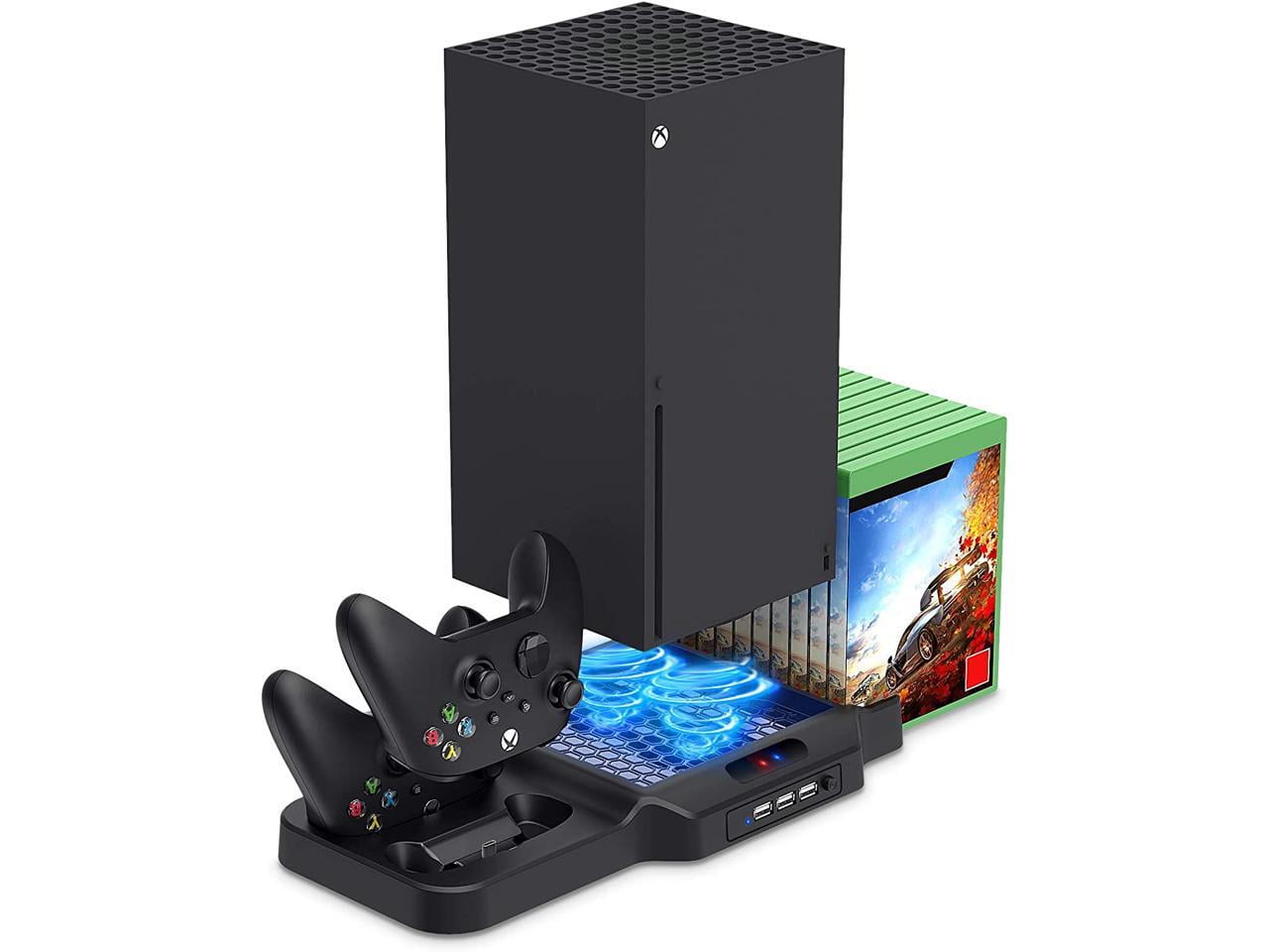 Vertical Stand with Cooling Fan for Xbox Series X / S, Charging Station ...