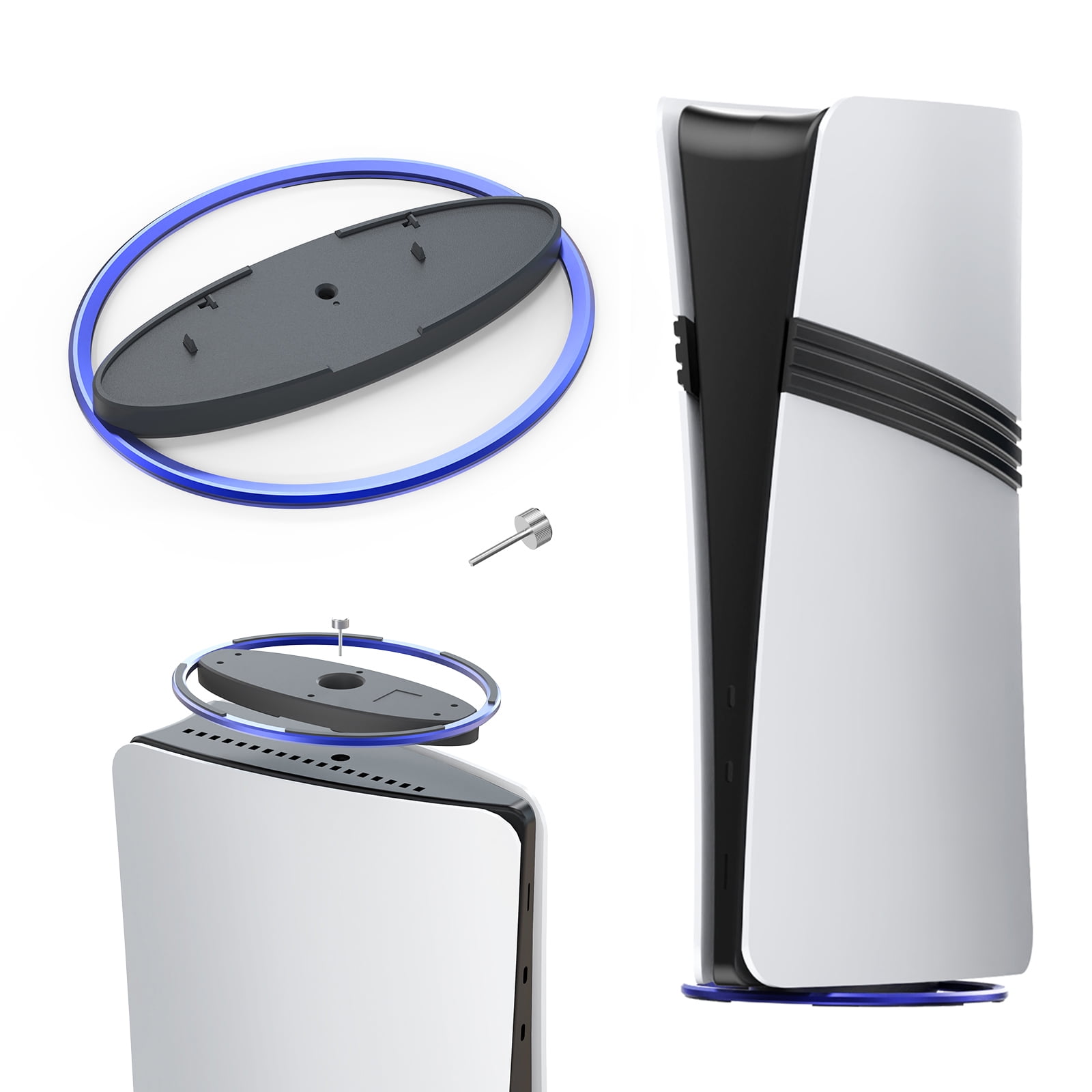 Vertical Stand for PS5 PRO/PS5 Slim/for PS5 Consoles, Universal Upright ...