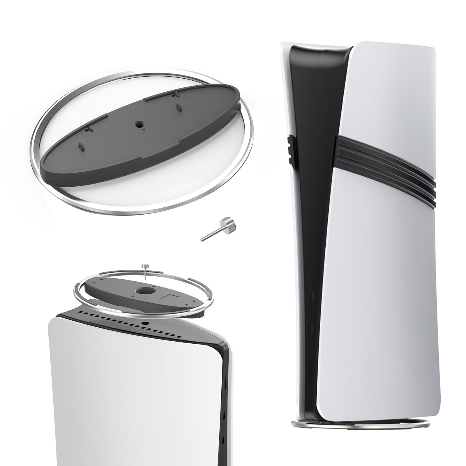 Vertical Stand for PS5 PRO/PS5 Slim/for PS5 Consoles, Universal Upright ...