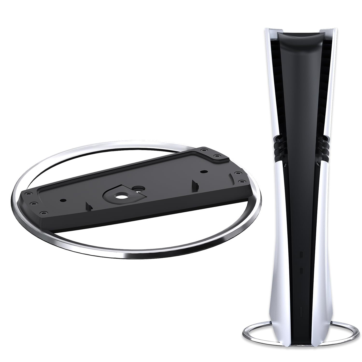 Vertical Stand for PS5 Pro/Slim/, For PS5Console Black Vertical Console ...