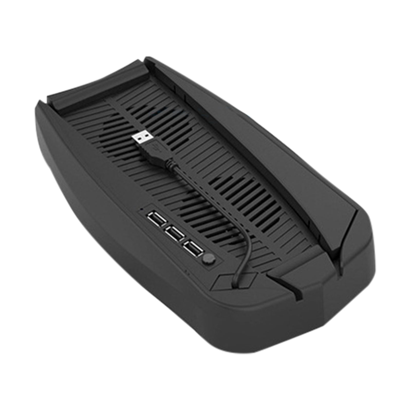 Vertical Stand PS5 Stand with Fan and Dual Controller Charger Station ...