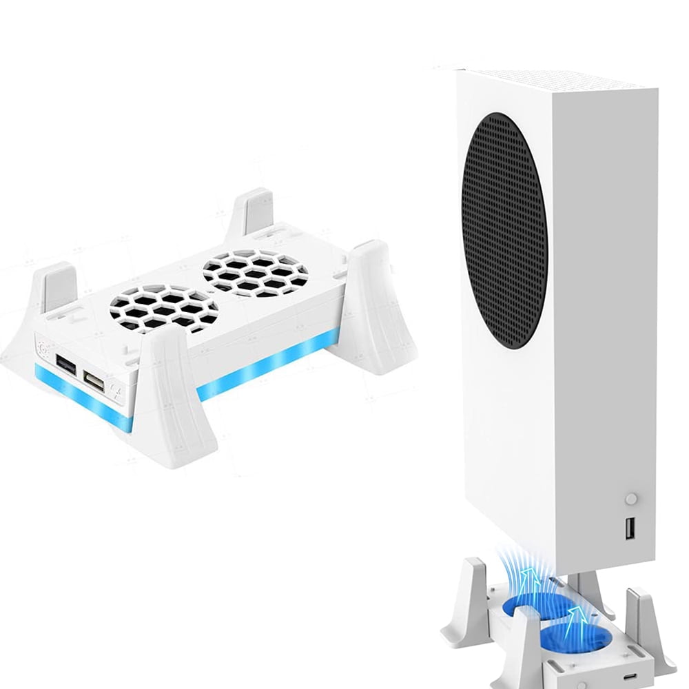 Vertical Stand with Cooling Fans for Xbox Series S Console, 3 Levels ...