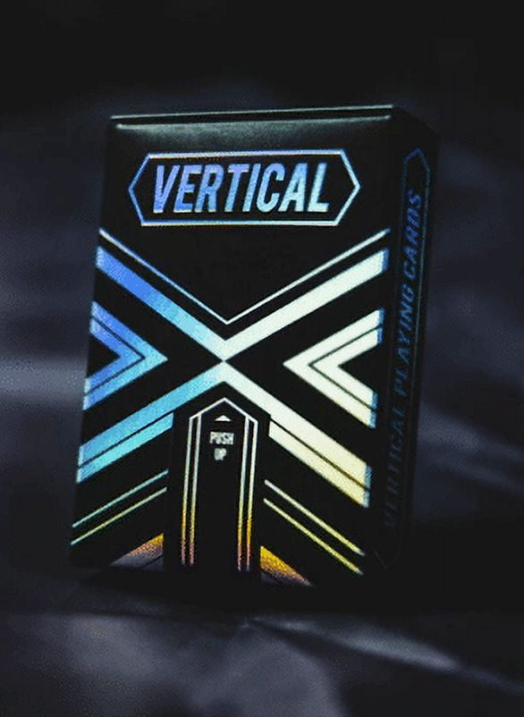 Vertical Standard (Black, Holo Tuck) Playing Cards by ARK - Walmart.com