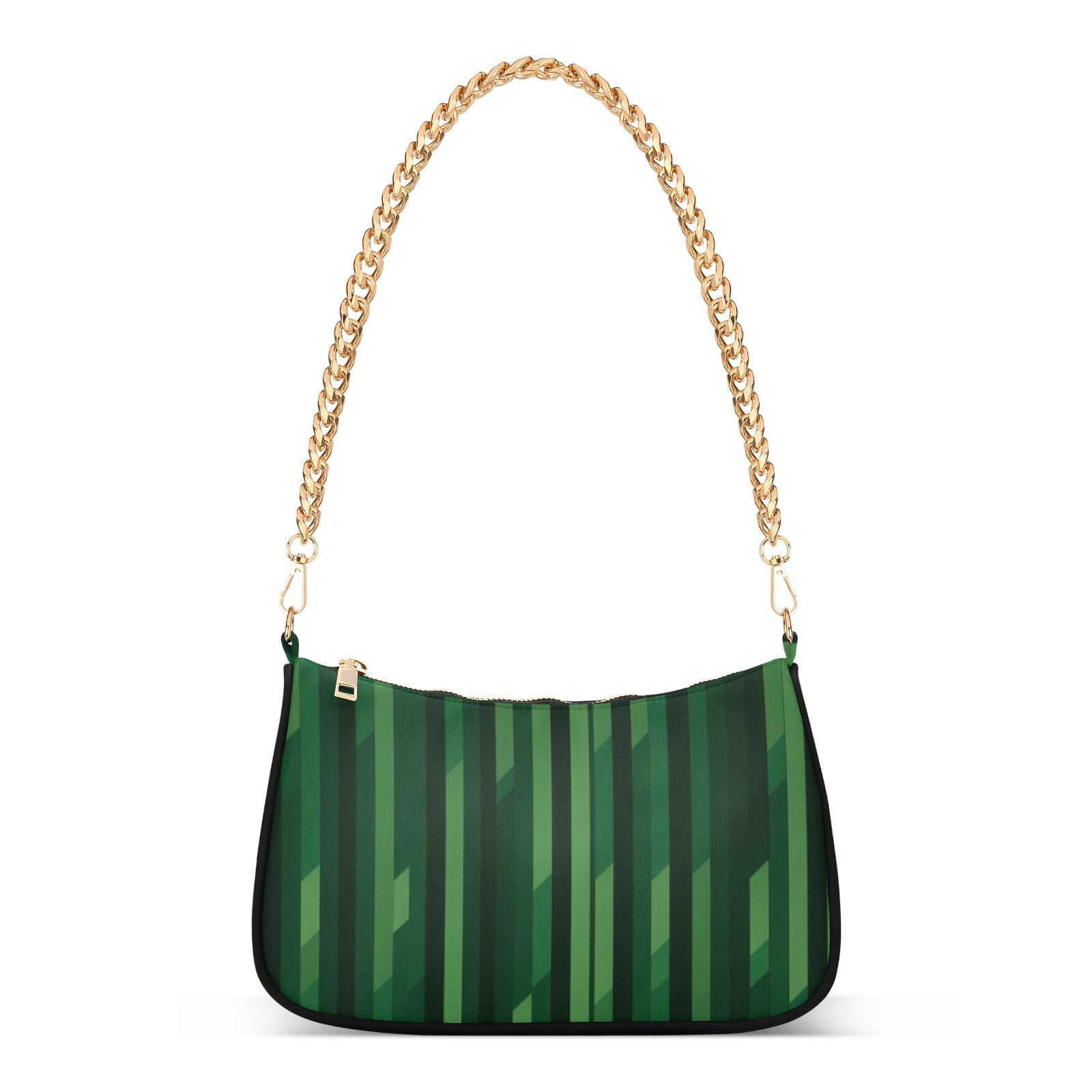 Vertical Stripes St. Patrick's DayWomen Small Shoulder Bag Crossbody ...