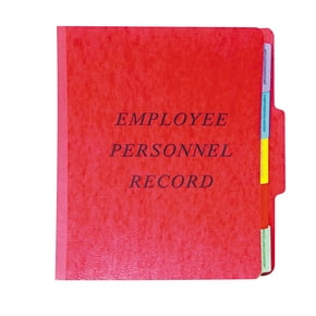 Employee File Folders
