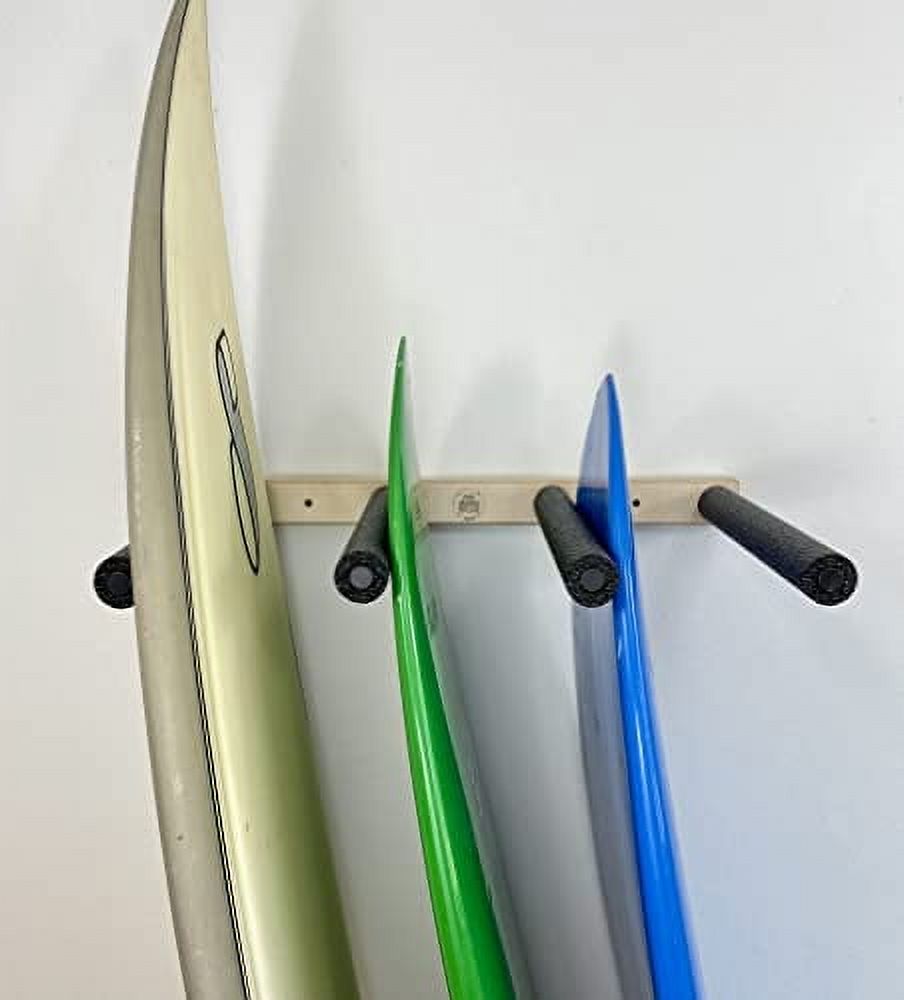 Vertical Surfboard Wall Rack - Holds 3 Boards - Walmart.com