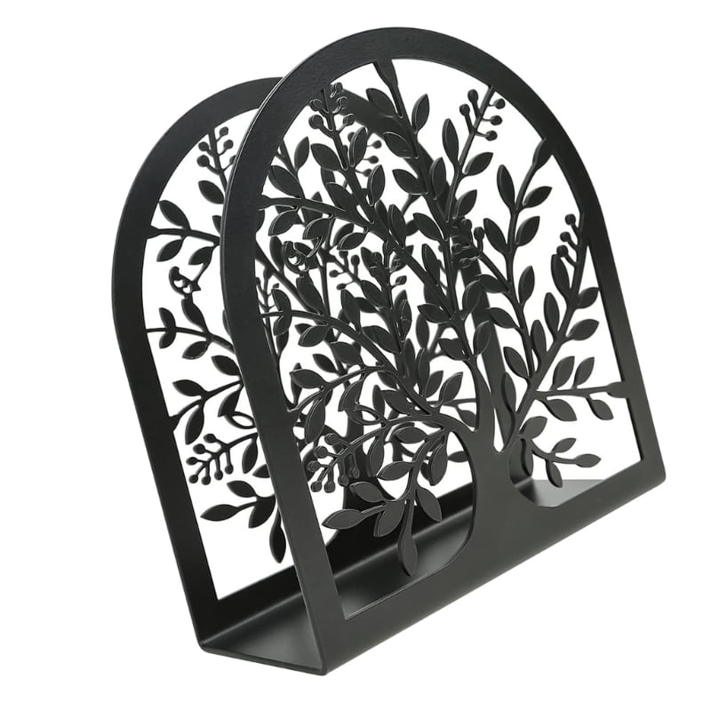 Vertical Tabletop Paper Towel Holder Stand Napkin Dispenser For Modern ...